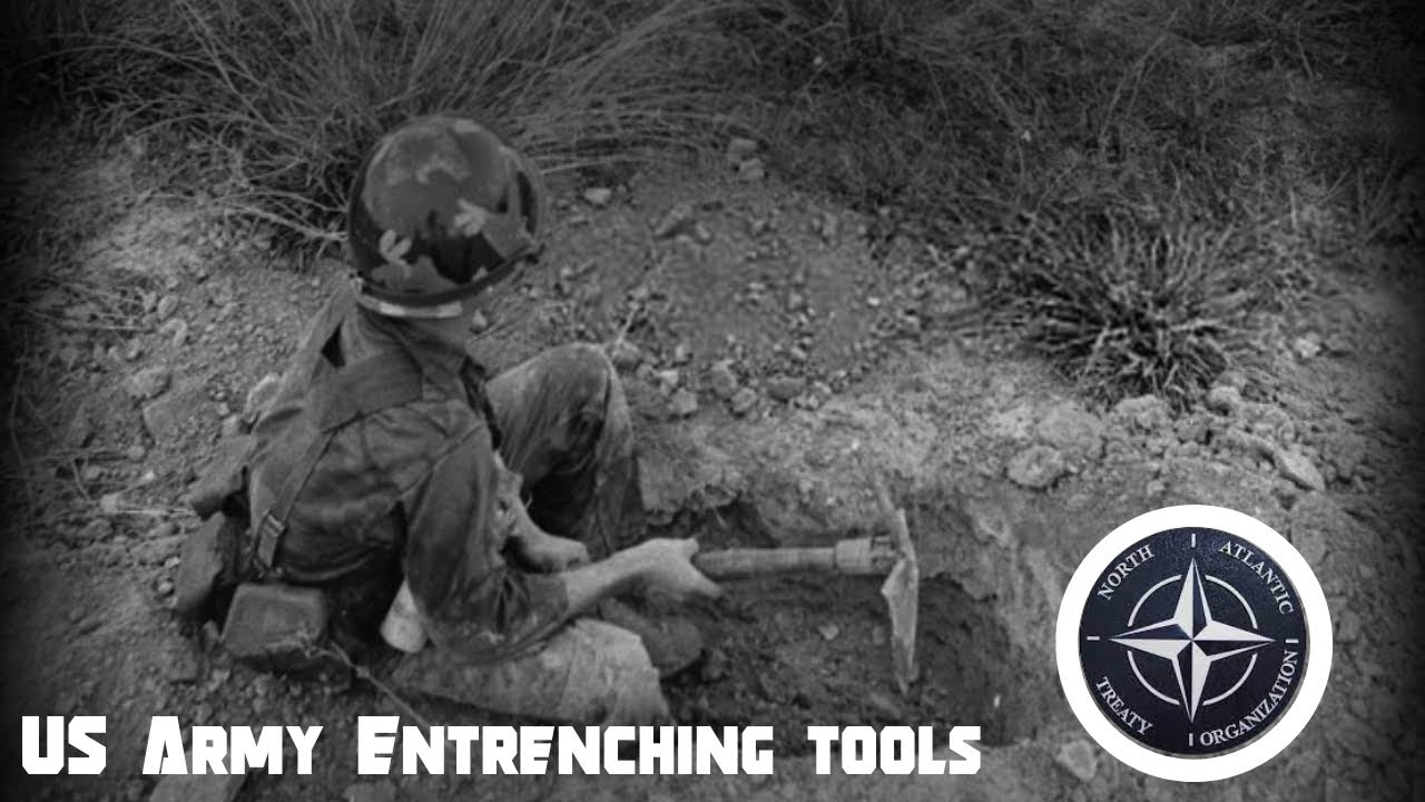 US Army entrenching tools 1943 - 1989 - YouTube
