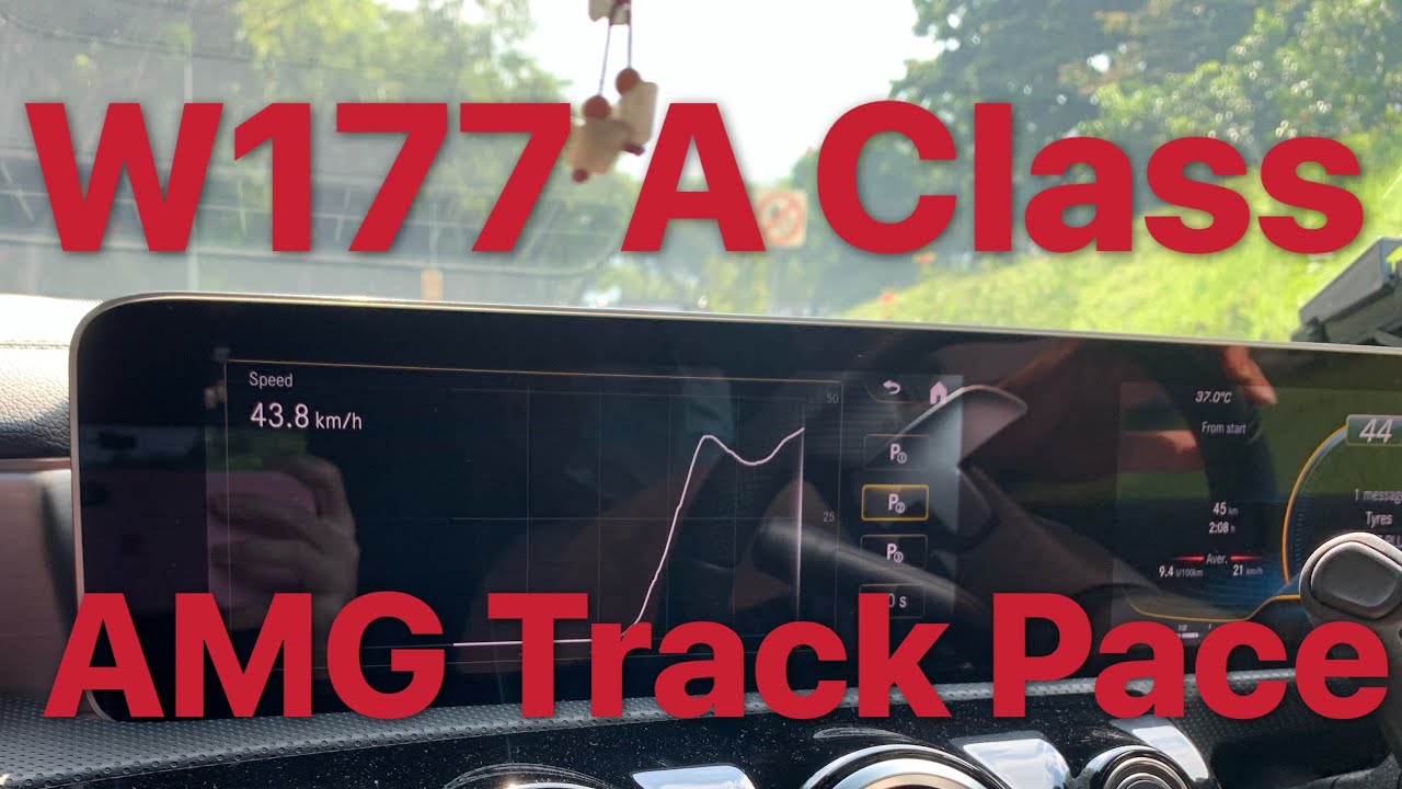 AMG Track Pace Activation In W177 A200 - YouTube