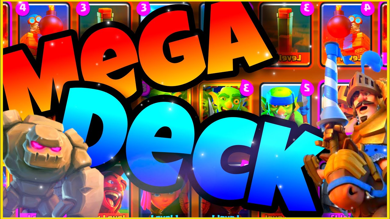 Best Mega Deck Challenge Deck! | Clash Royale - YouTube