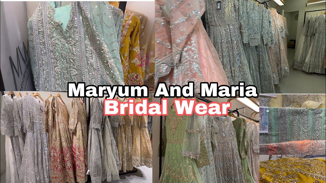 Maryum And Maria Bridal Wear Eid Dress And Unstitched |FGL - YouTube