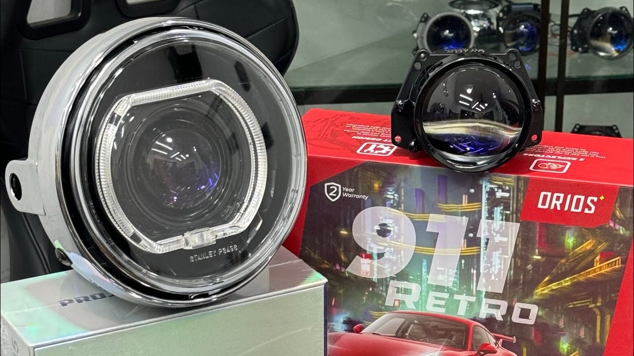 BILED PRO 7 P770RV X ORIOS 911 3INC 70/80 WATT APP ON NINJA SS - YouTube