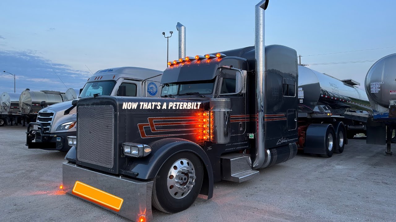 Truckin' In Nebraska Saw This Gorgeous Peterbilt Tanker! Prime Inc ...