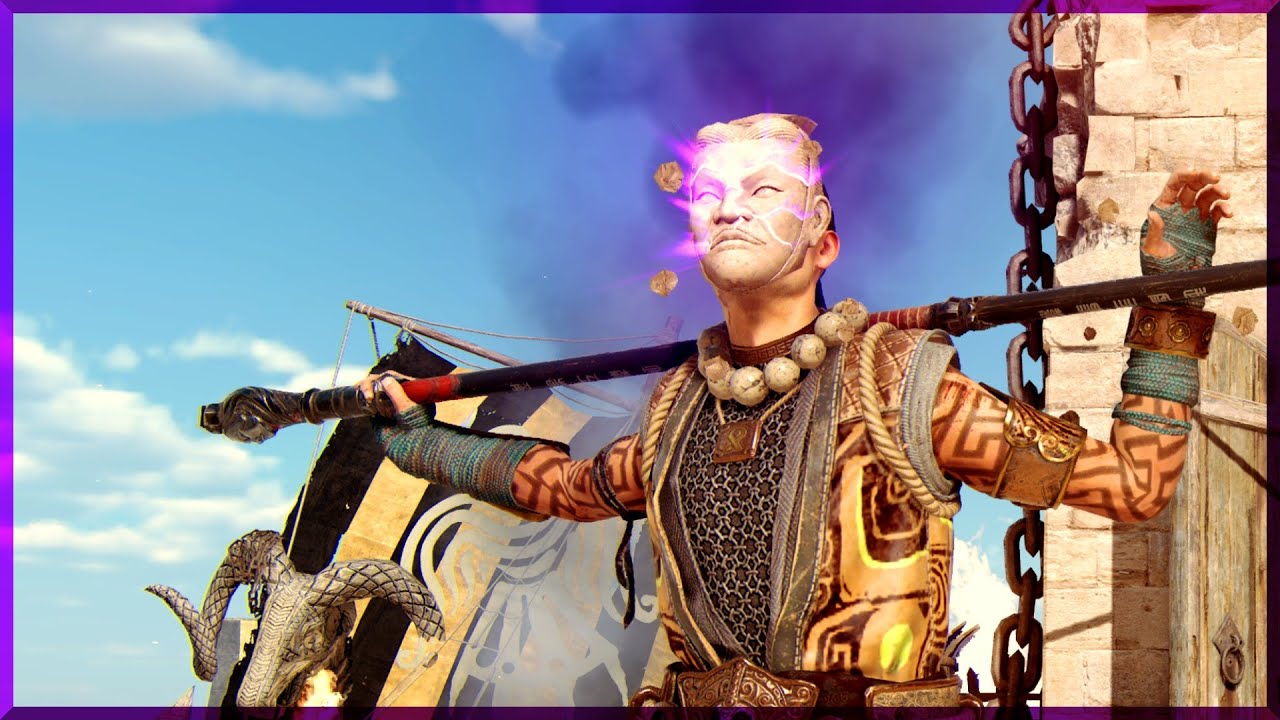 The Stone Masked Shaolin | For Honor Gameplay - YouTube