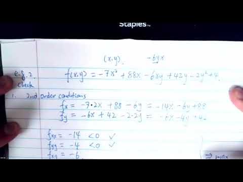 5-2B-2. Example 2. A more complicated maximum case - YouTube