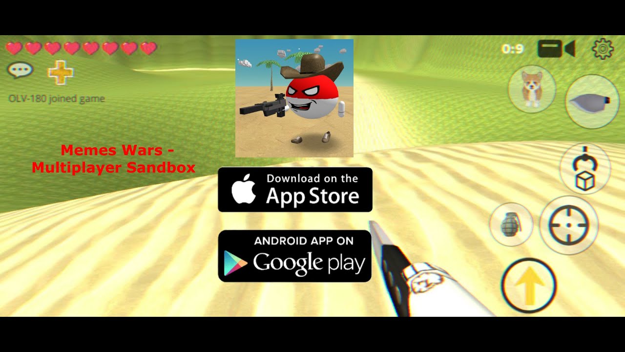 Memes Wars Multiplayer Sandbox - Offical Tralier - YouTube