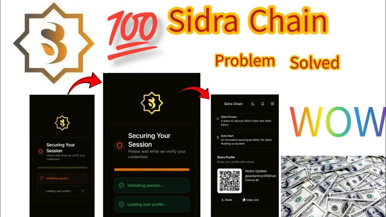 Securing your session sidra chain problem solved | sidra chain login ...