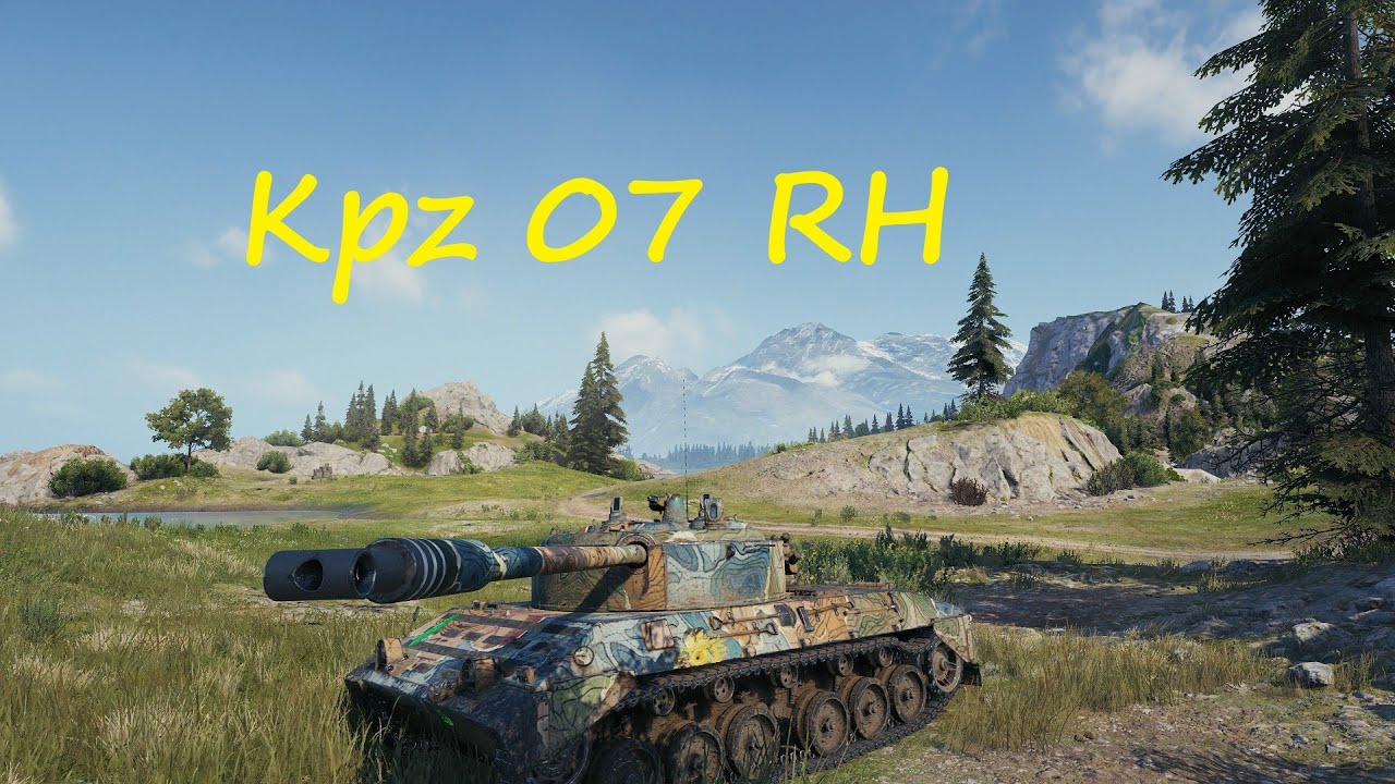 World of Tanks - Kpz 07 RH Gameplays - YouTube