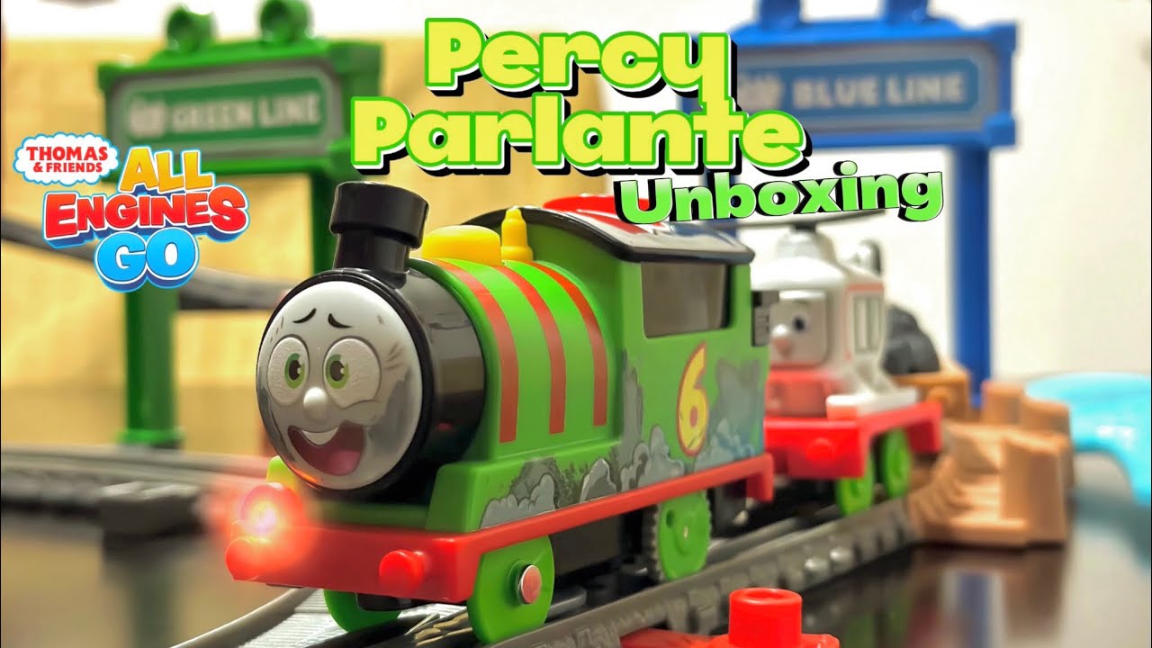 MOTORIZED Talking Percy con HAROLD !!! UNBOXING Y REVIEW ...