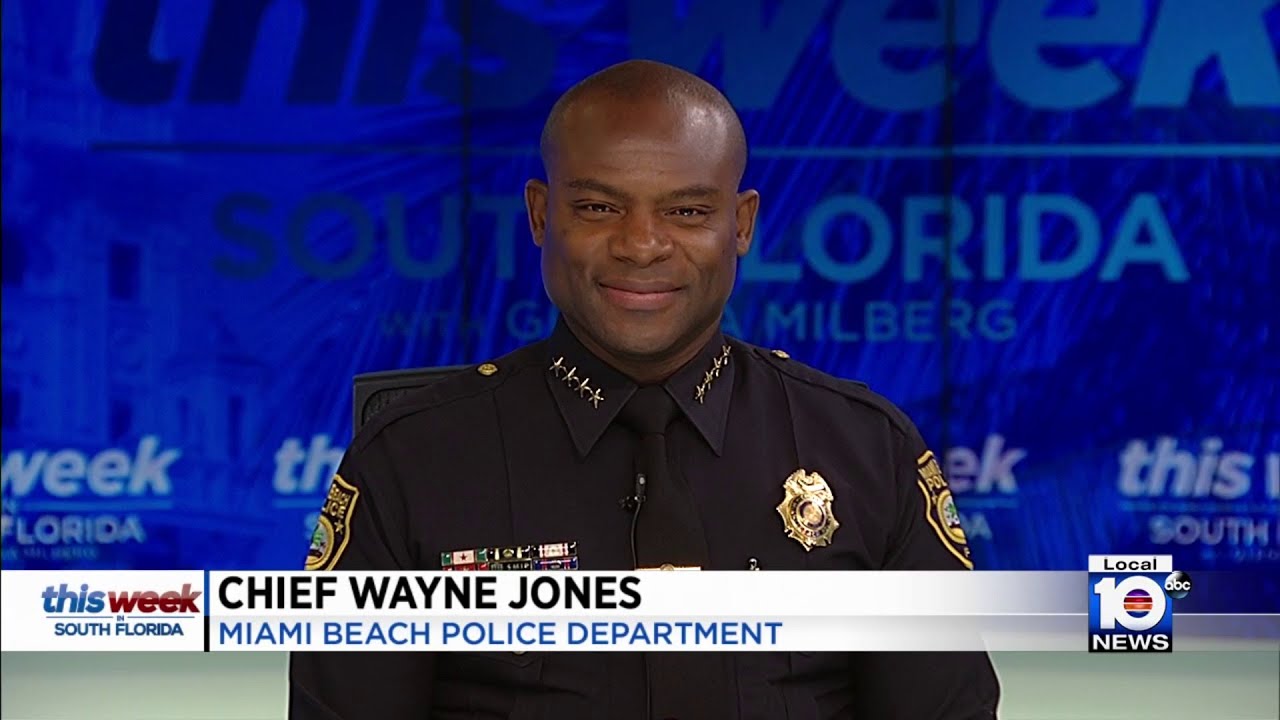 This Week In South Florida: Miami Beach Police Chief Wayne Jones - YouTube