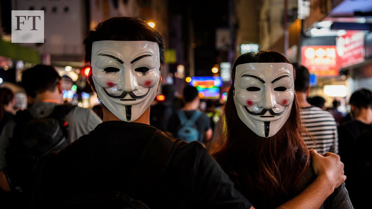 Why Hong Kong has invoked emergency powers to ban face masks ...