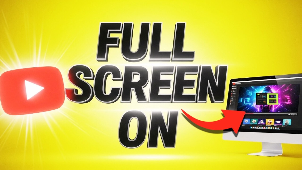 How To Change YouTube Full Screen Settings (Easy Guide) - YouTube