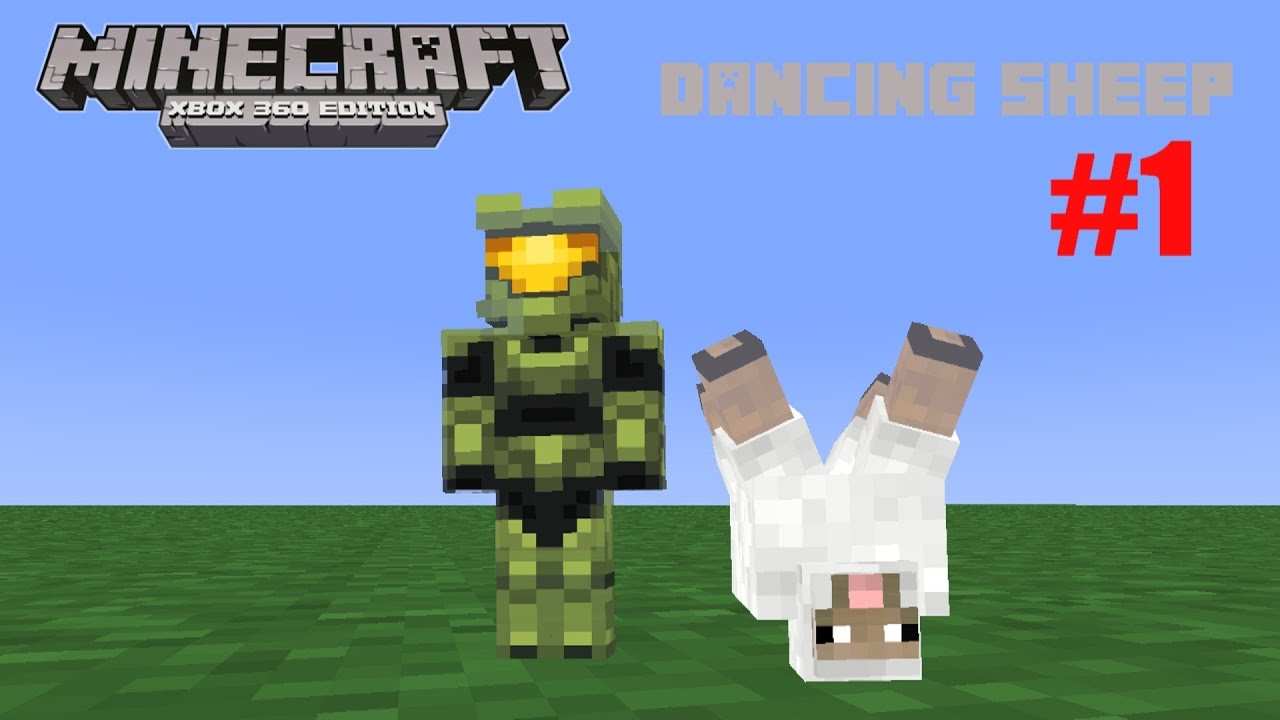 Let's Play Minecraft #1 - Dancing Sheep (Xbox 360) - YouTube