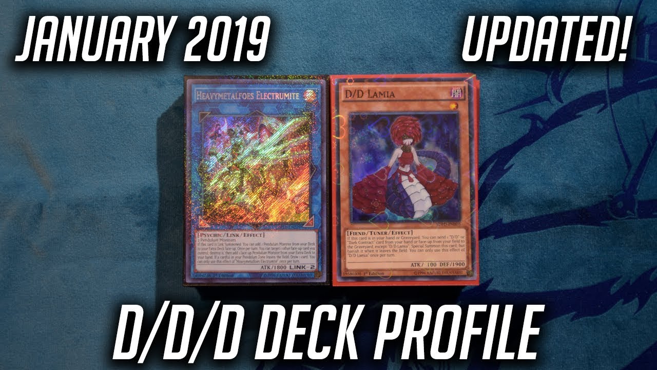 Yu-Gi-Oh! D/D/D Deck Profile - Updated! (January 2019) - YouTube