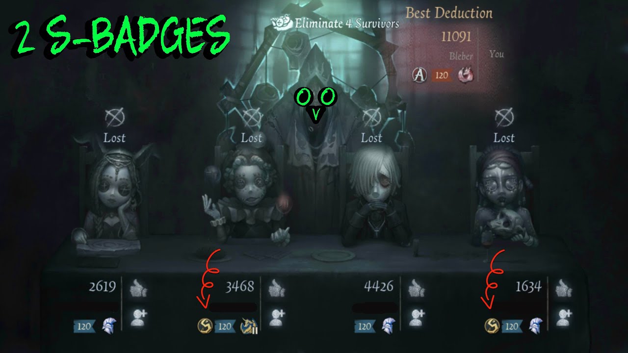 Hastur The Feaster Necromancer Skin Vs S-badge survivor High Tier ...