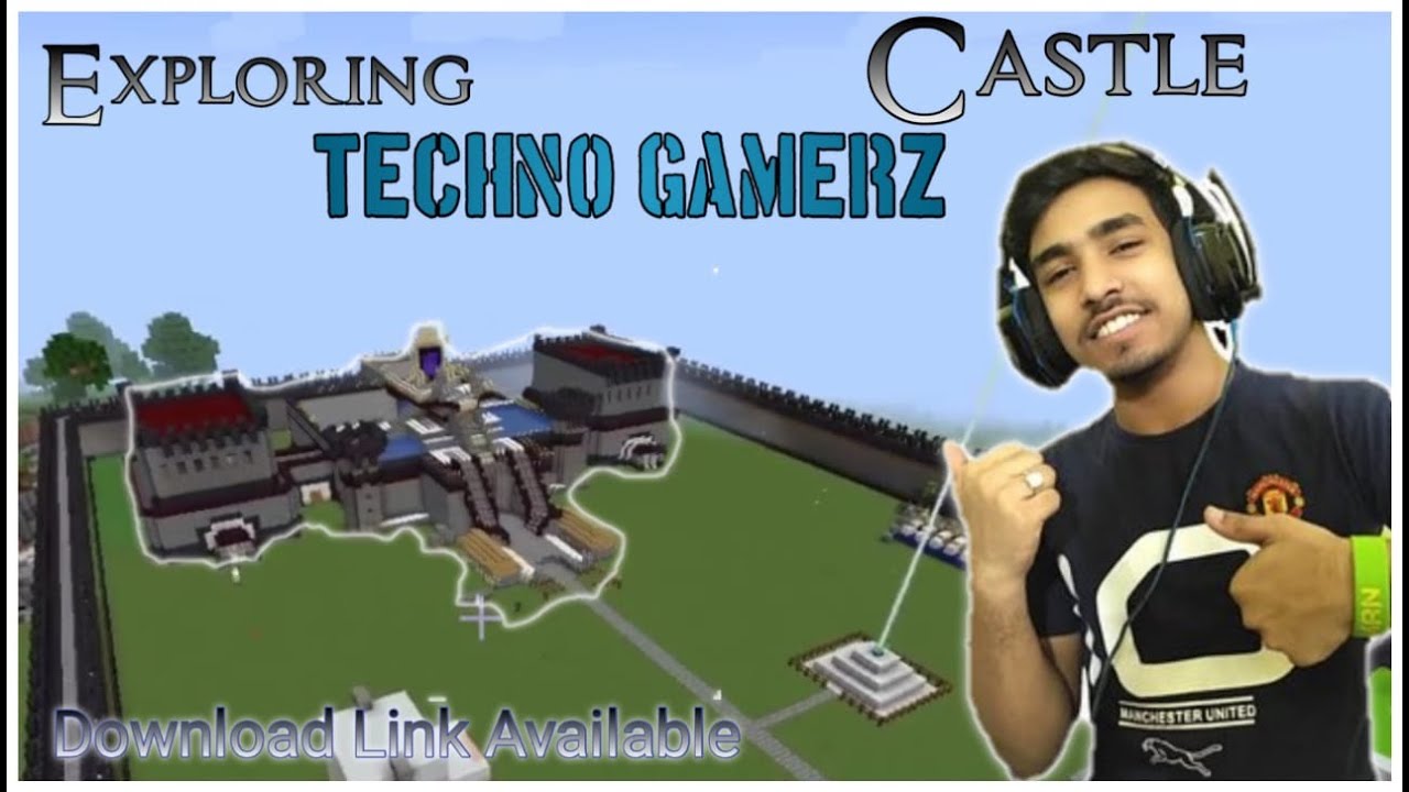 EXPLORING TECHNO GAMERZ CASTLE / DOWNLOAD LINK AVAILABLE - YouTube