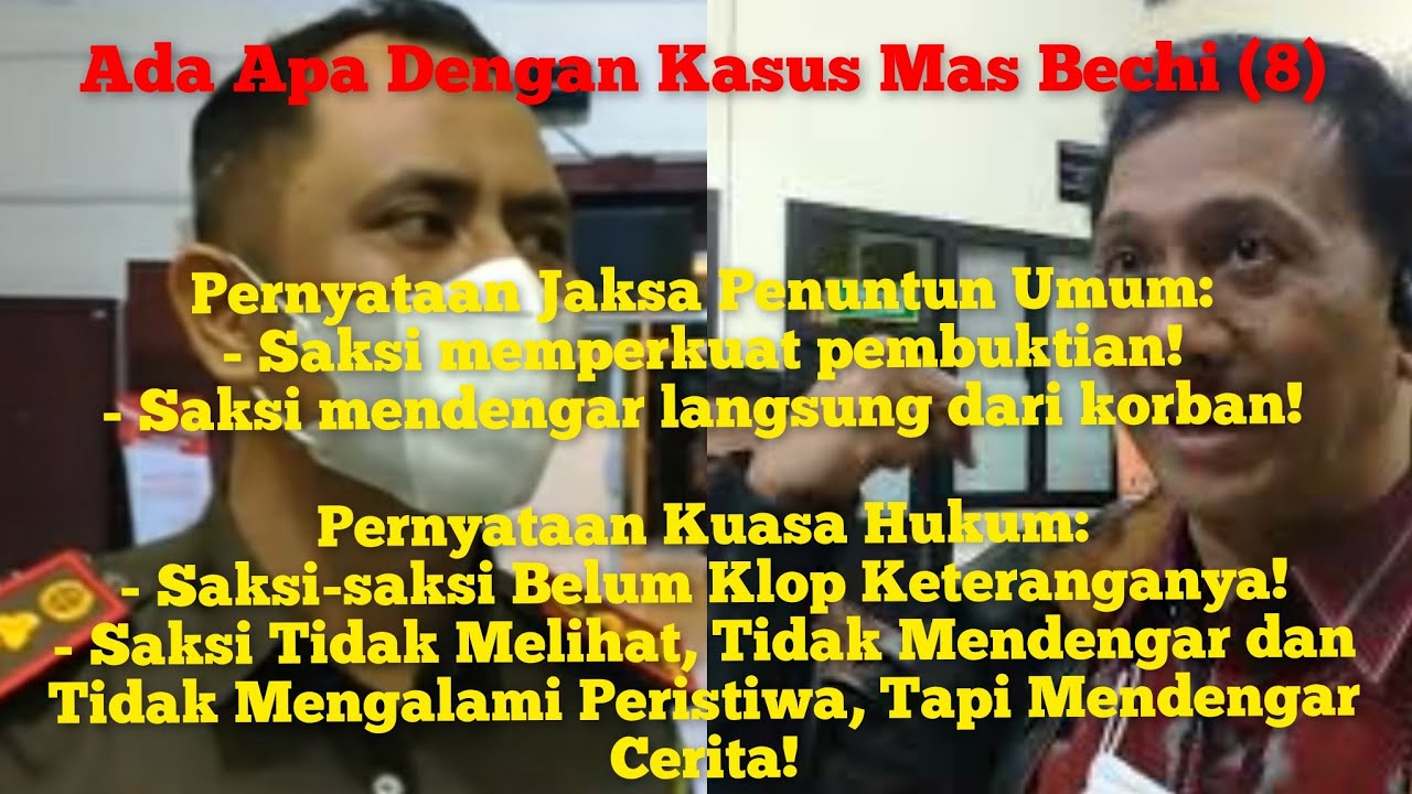 Ada Apa dengan Kasus Mas Bechi (8) - YouTube