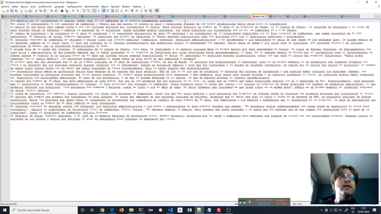 23-02-2020 Python, C++ y Javascript.Domingo de programación, pregunta lo que quieras. - YouTube