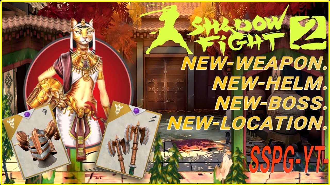 Shadow Fight 2.Super Fight Gameplay With New Weapon,Helm,Location And ...