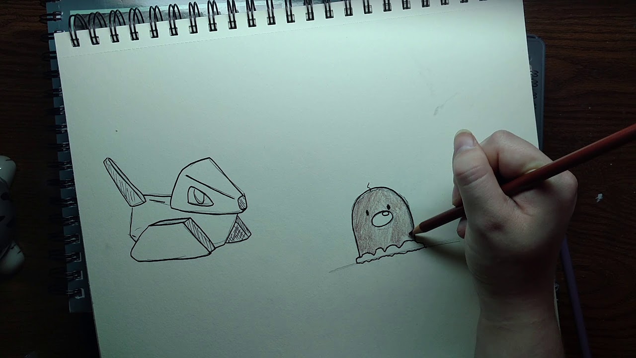 Drawing random gen 1 Pokemon part 3 - YouTube