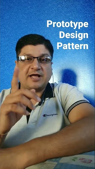 The Prototype Design Pattern: tips & tricks to make your designs smarter - YouTube