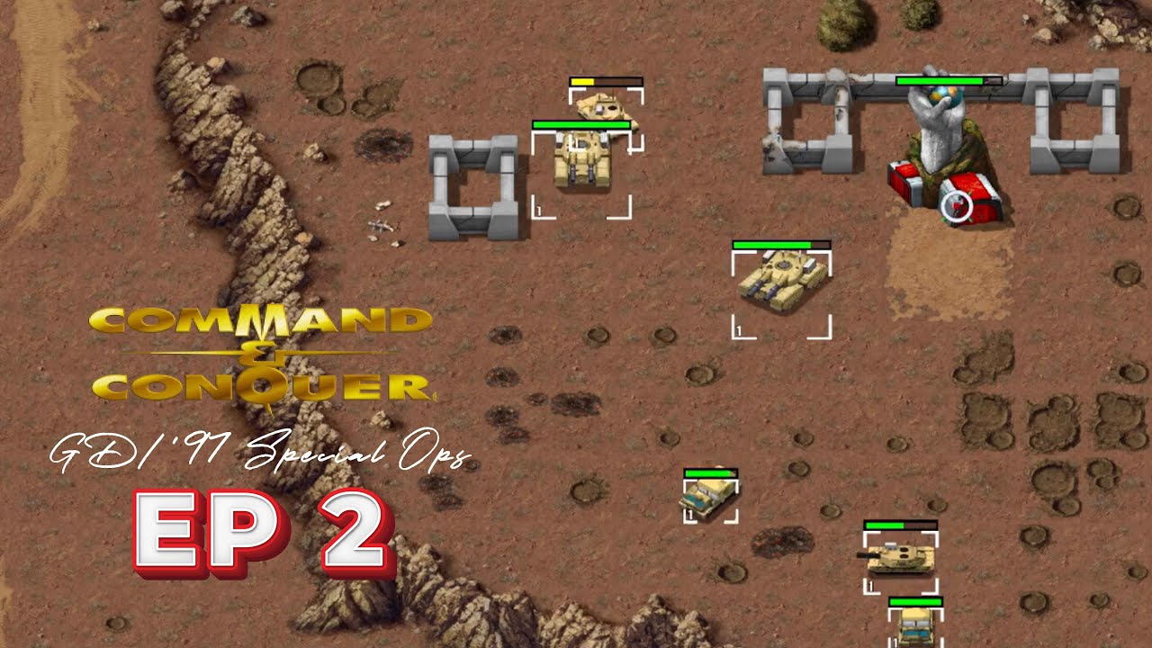 Command & Conquer Red Alert - GDI 60 #Ep02: GDI '97 Special Ops 02 (No ...