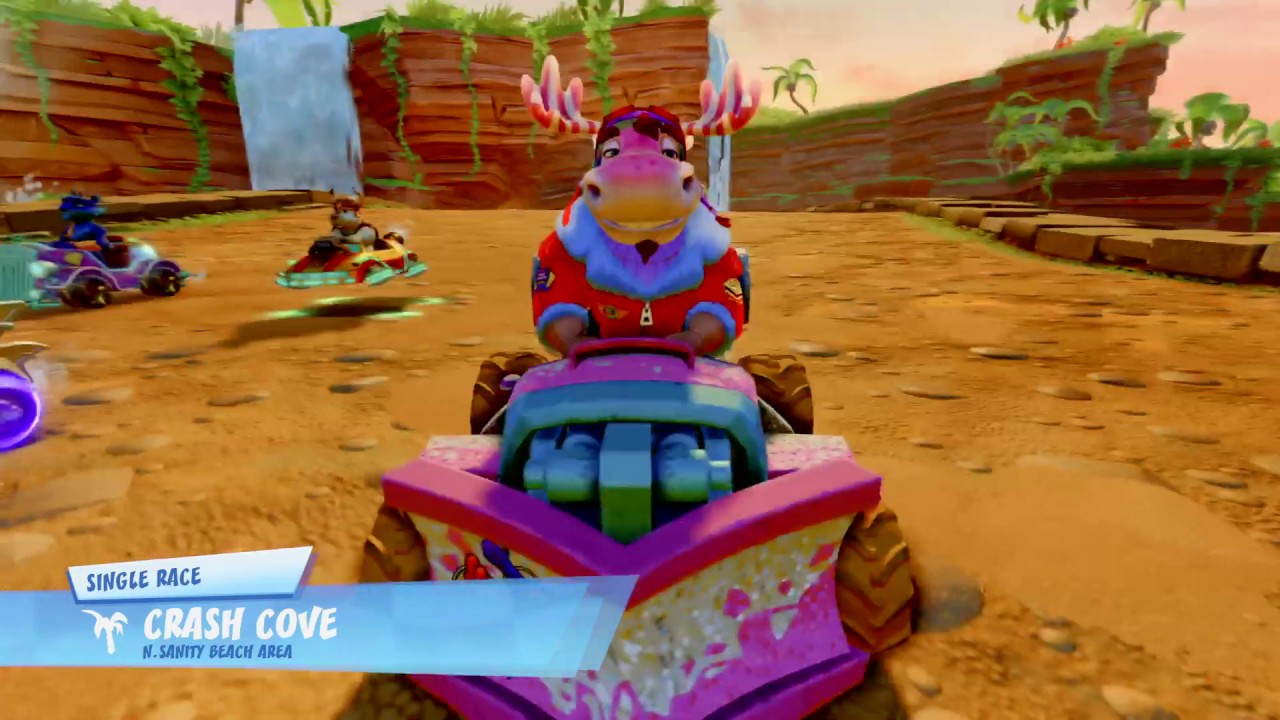 Crash Team Racing Nitro Fueled Crash Cove - YouTube
