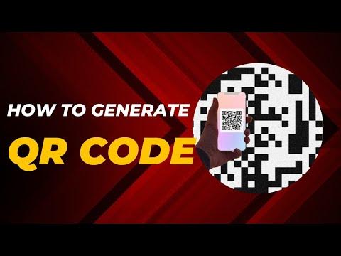 How to Generate QR Code - YouTube