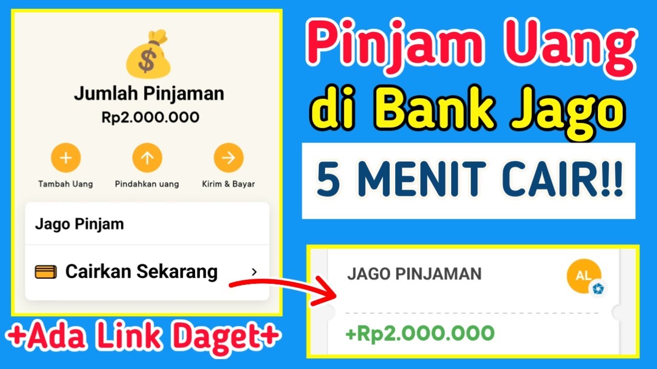 Cara Pinjam Uang di Bank Jago Tanpa Paylater dan KTP ? Pinjaman Online ...