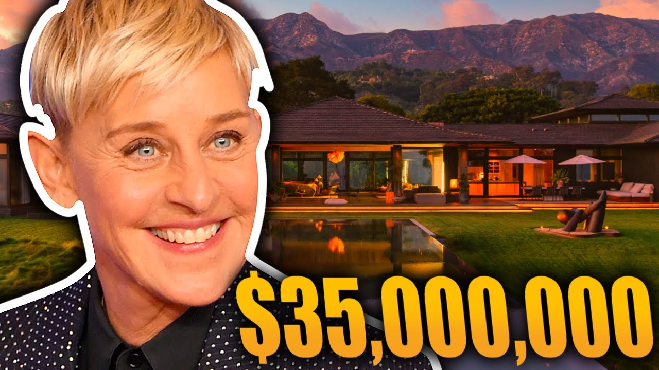 Inside Ellen DeGeneres' Luxurious Montecito’s Villa Tragara! - YouTube