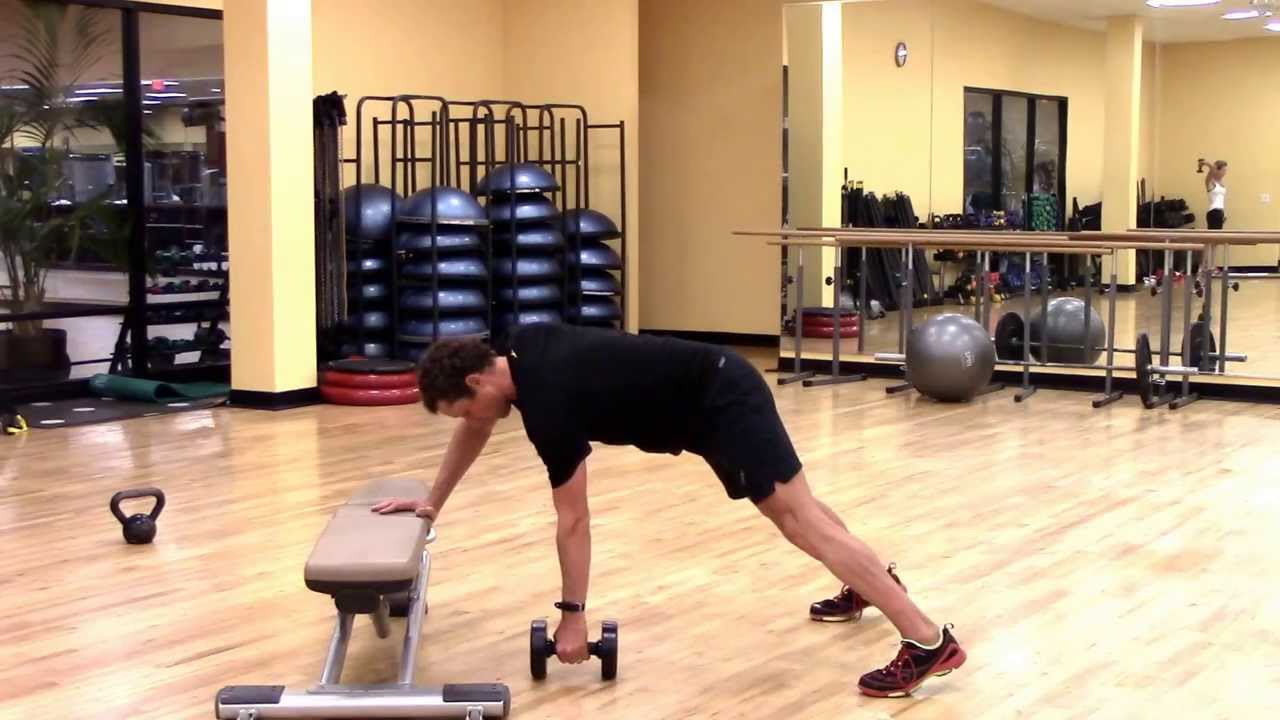 PLANK ROW ROATE PRESS EXERCISE ON BENCH (strength) - YouTube