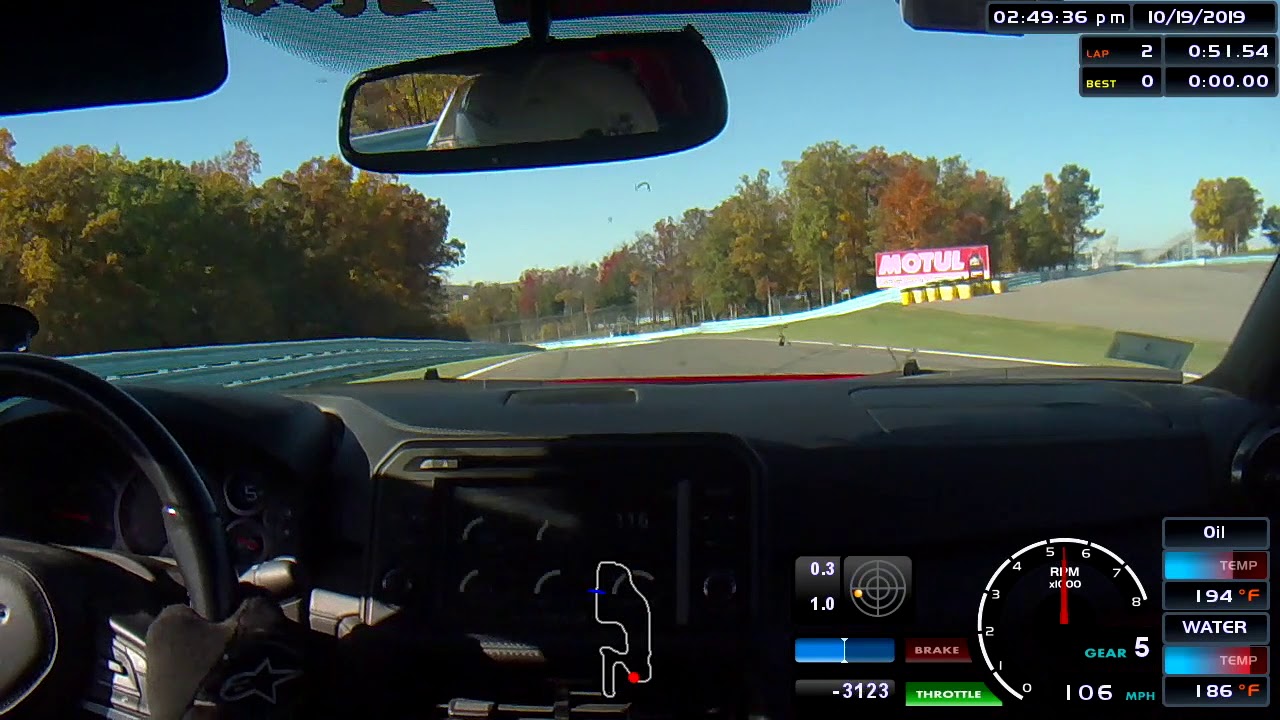 2:02.26 Eric Rossini - 2017 GTR @ Watkins Glen International - HOD ...