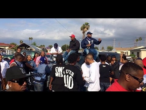 YG Video Shoot Gets Shot Up In Compton, CA!! (YG Wearing Bullet Proof ...