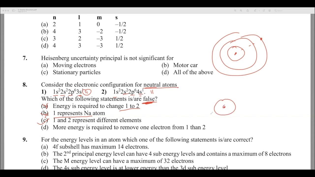 Exercise 2B I Doubts Solution | Atomic Structure I Pace Module I JEE ...