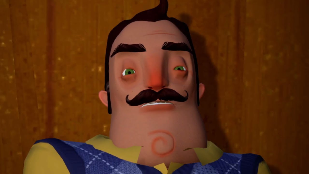 When you fall to Sleep and your Neighbor GO HARD MODE - Hello Neighbor ...