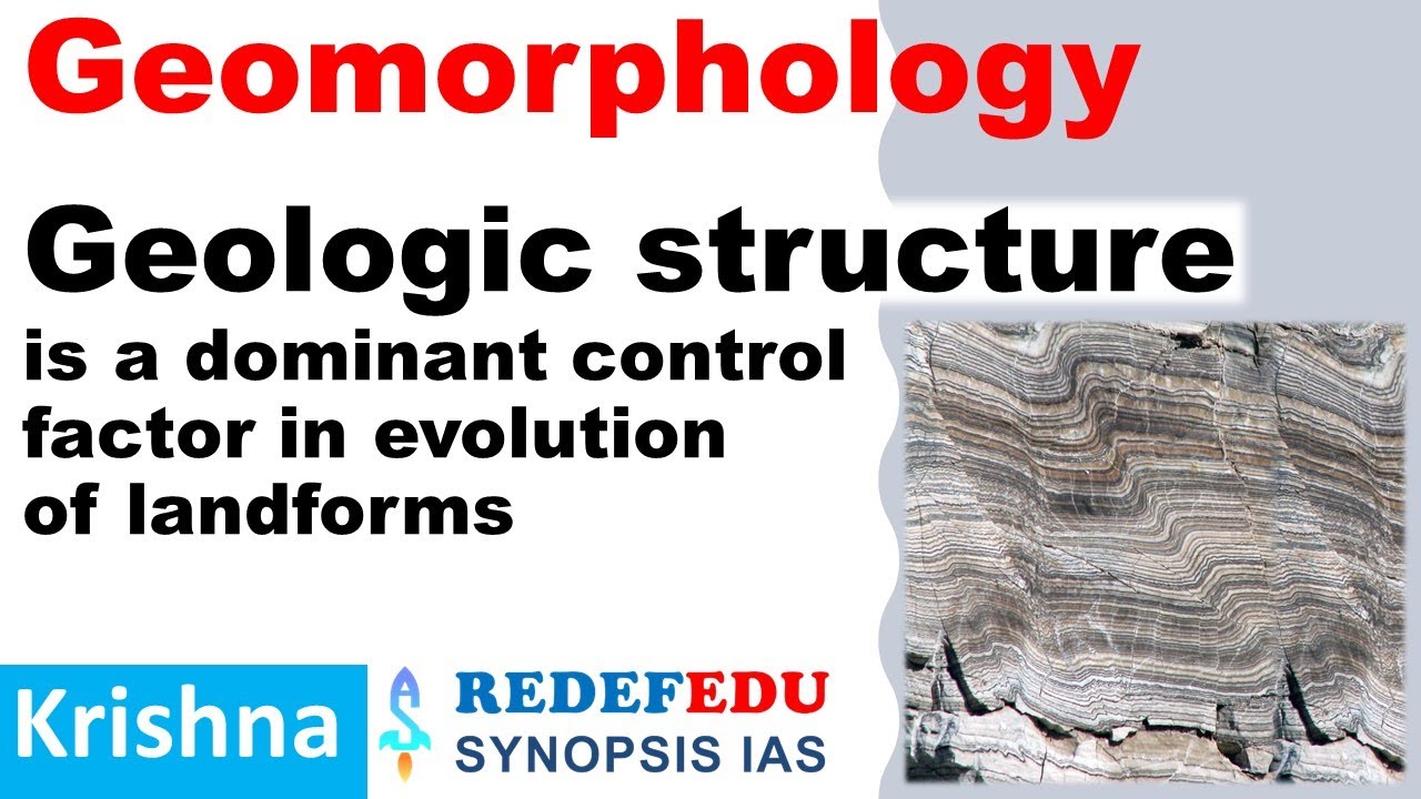 Geomorphology: Geologic structure is a dominant control factor ...