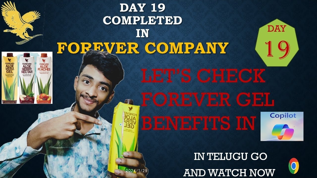 The Benefits Of Forever Aloa Vere Gel In Telugu How To Use Forever