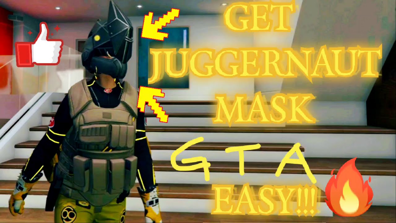 HOW TO GET, SAVE AND TRANSFER THE JUGGERNAUT MASK ON GTA ONLINE. PS4 ...