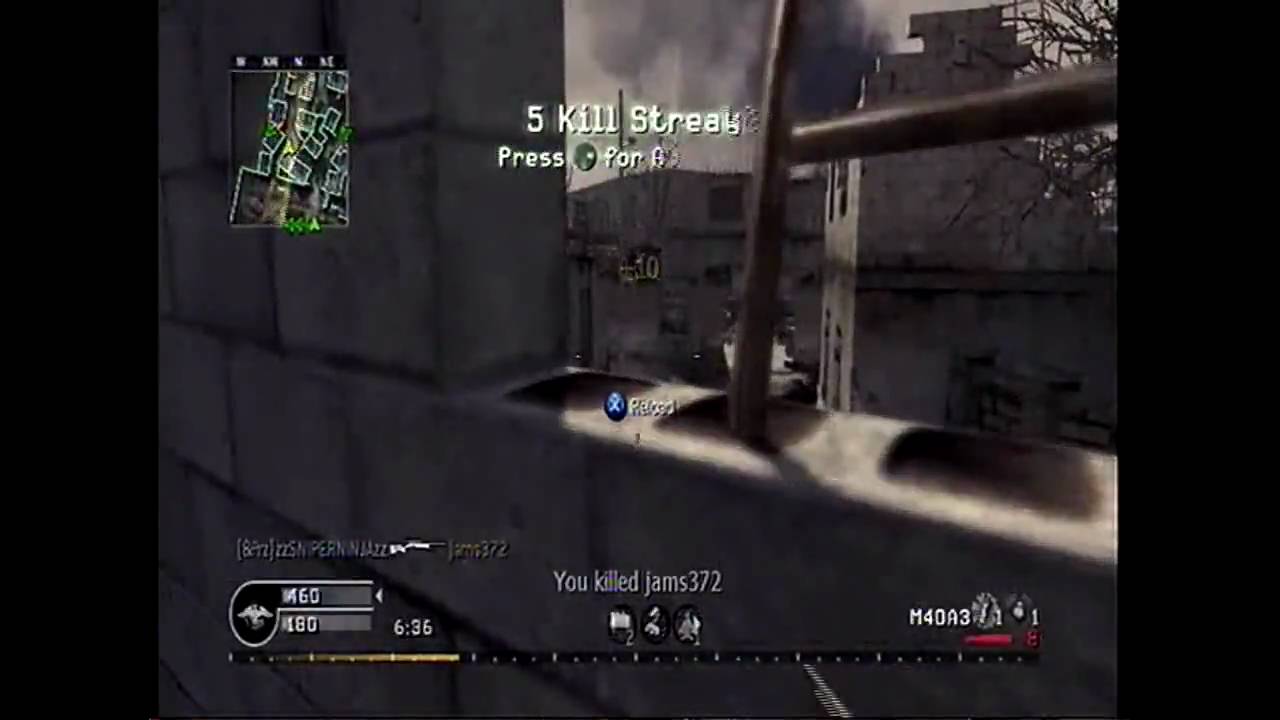 CoD 4 7 Kill Streak!-Quality Test-HD - YouTube