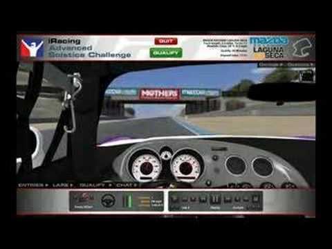 iRacing Laguna Seca Solstice Lap - YouTube