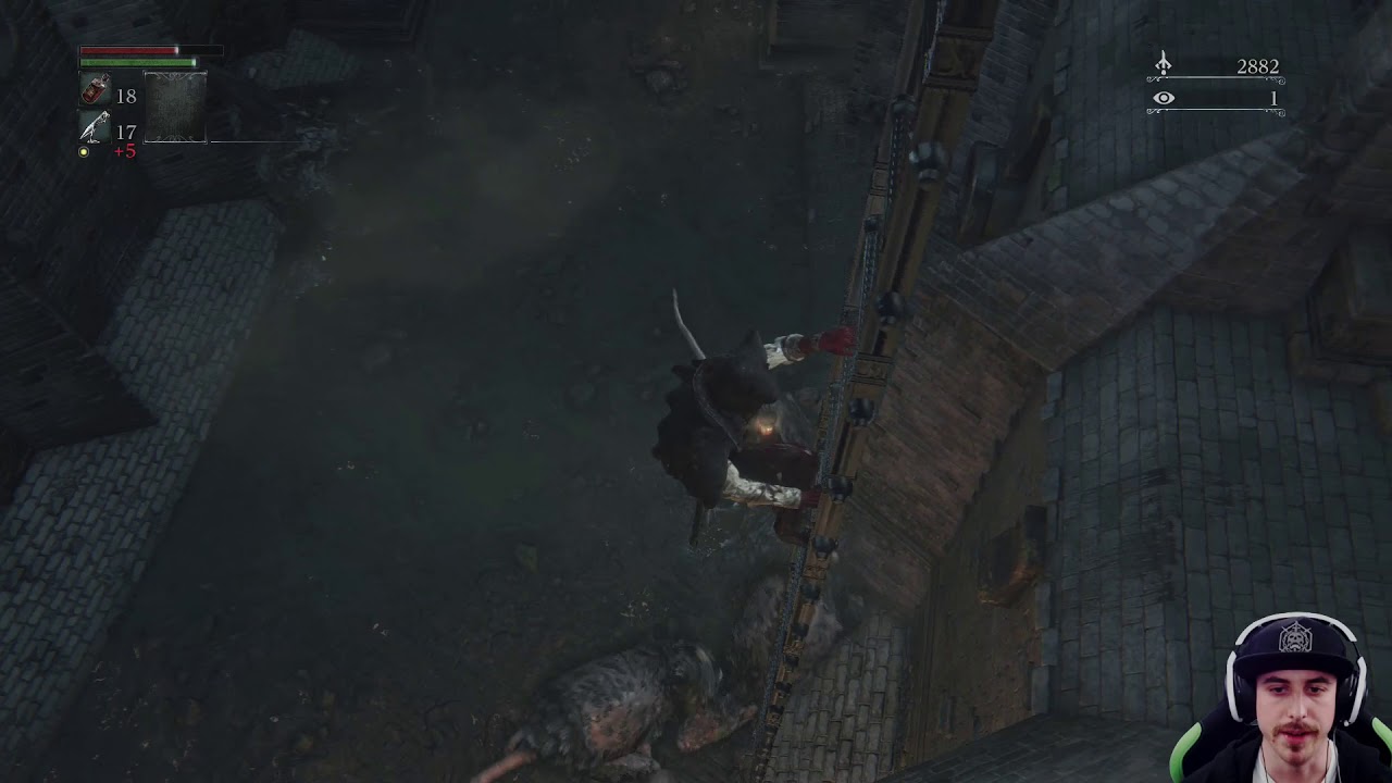 Bloodborne - Rats can't climb ladders - YouTube