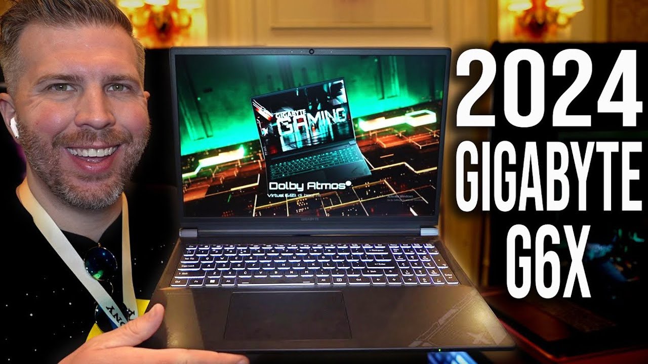 2024 Gigabyte G6X Quick Look From CES 2024! New Aspect Ratio and ...