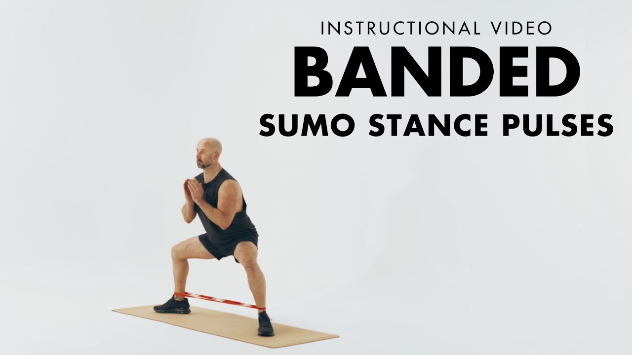 🔥 Banded Sumo Stance Pulses: Build Leg & Glute Strength & Perfect Your ...