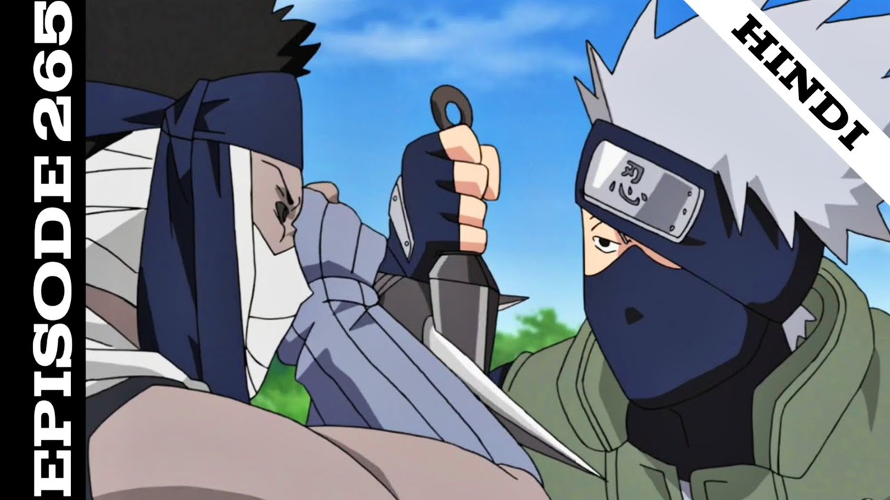 Naruto Shippuden Episode 265 in hindi | Kakashi vs Zabuza - YouTube