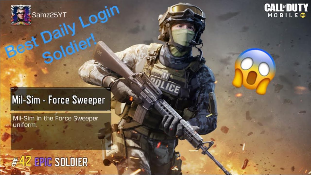 Call Of Duty Mobile (Unlocking Mil-Sim - Force Sweeper) - YouTube