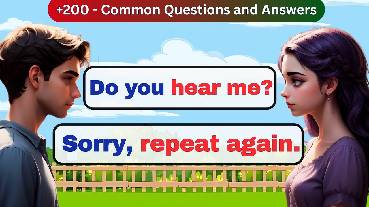 👉200 English Conversation Practice To Improve English Speaking Skills ...