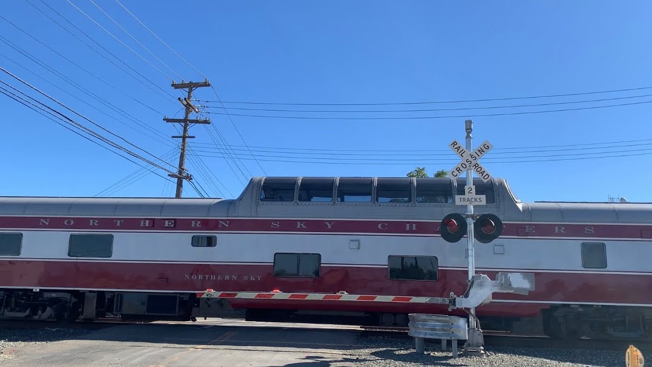 Amtrak 184 Phase IV Leads Zephyr #5 w/ Private Car West - 20th St ...