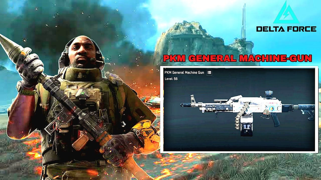 PKM LMG OP BUILD,CARRYING THE WHOLE SQUAD!DELTA FORCE MOBILE 🔥 - YouTube