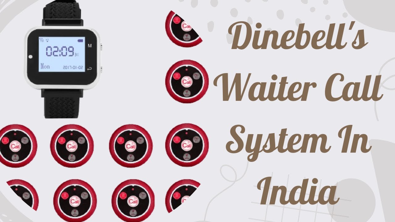 Waiter Call System In India | Dinebellsolution - YouTube