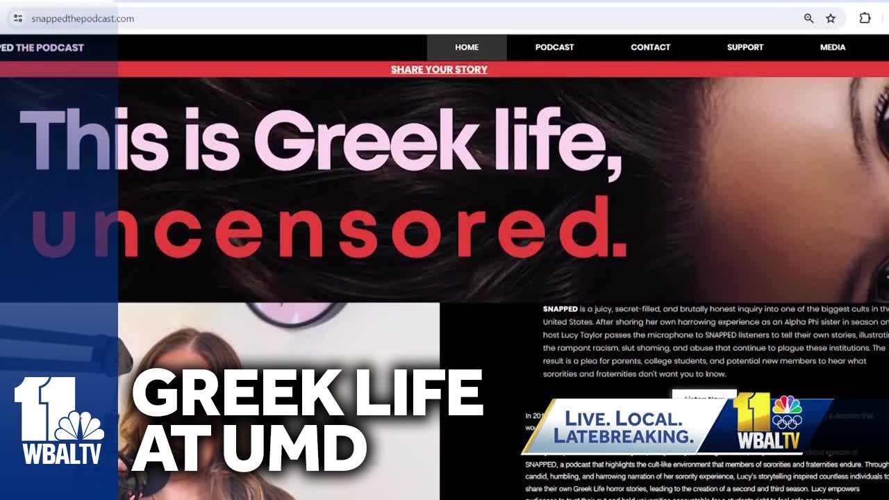 Podcast aims to shed light on Greek life at UMD - YouTube