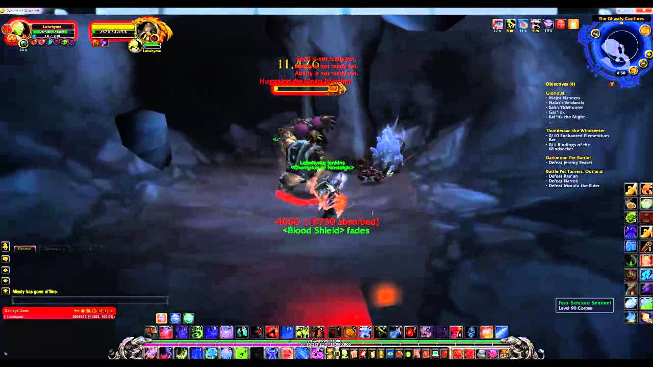 World of warcraft~ Huggalon the heart watcher - YouTube